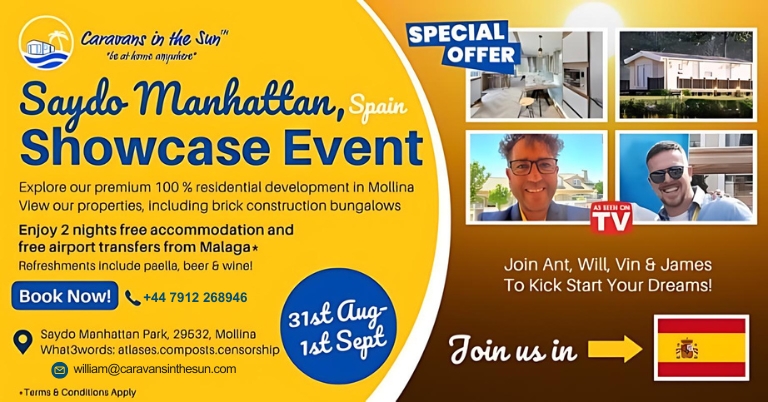 Saydo Manhattan Showcase Event By Caravans In The Sun - Spain Caravan Sales