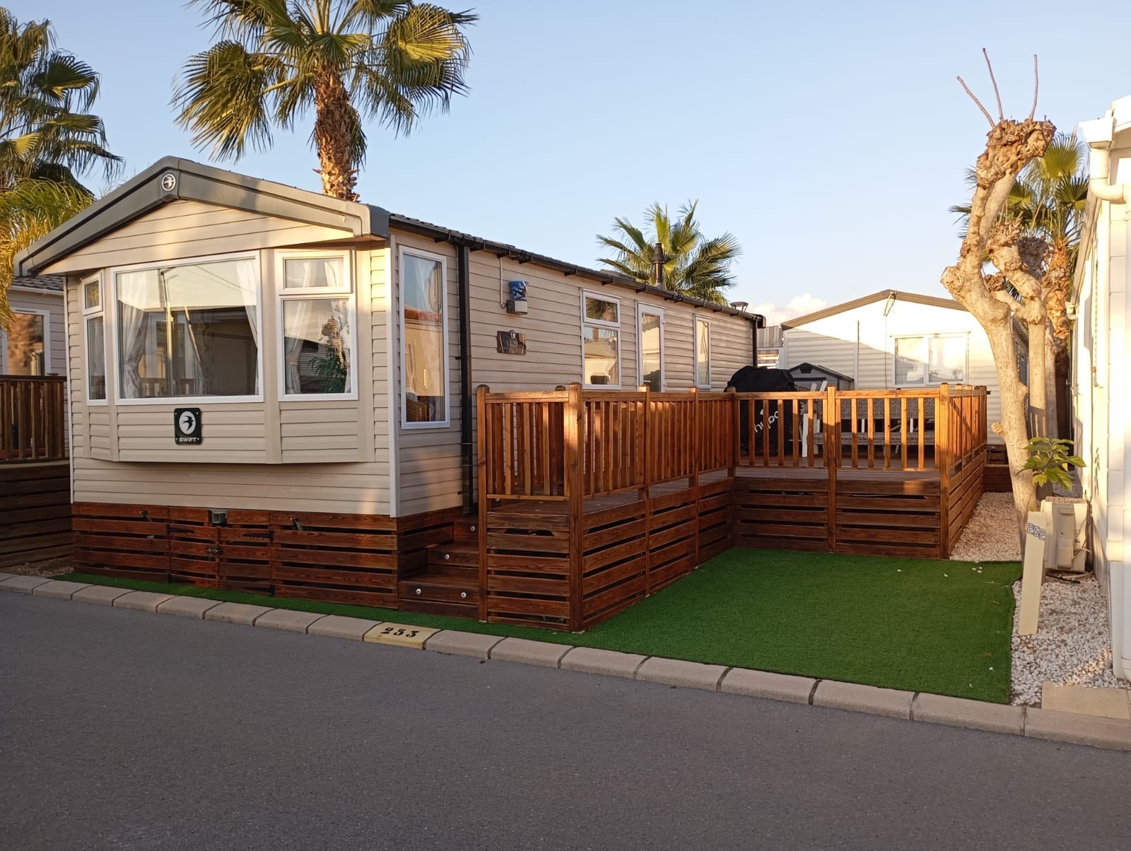Modern Static Caravan Rental In Benidorm - Spain Caravan Sales